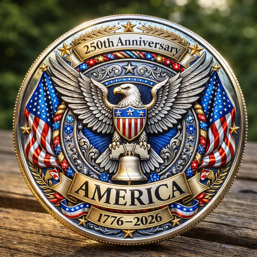 🏆New Year 60% OFF- U.S 250th Anniversary Commemorative Coin – Misty Hut