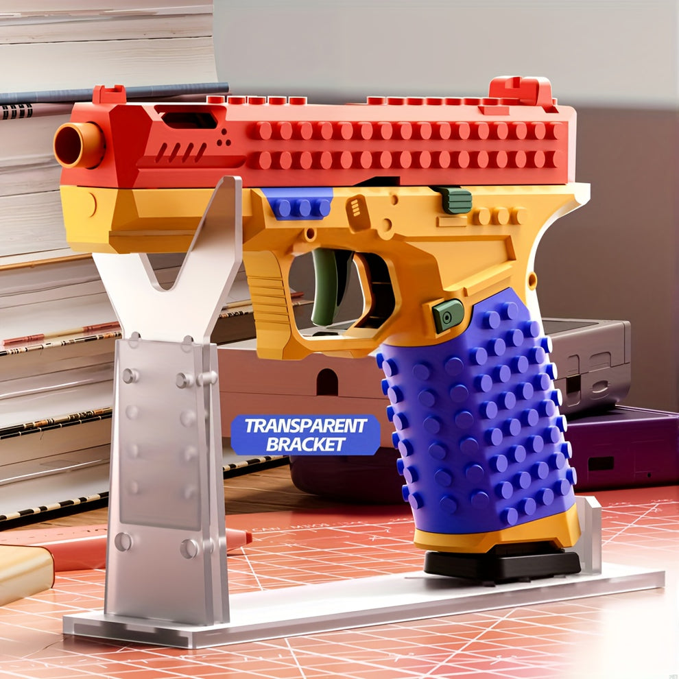 Glock-Style Soft Bullet Toy Gun – DIY Build & Shell Ejection – Misty Hut